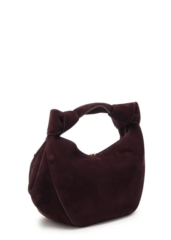 Gabriela Hearst Antonia Mini Suede Top Handle Bag