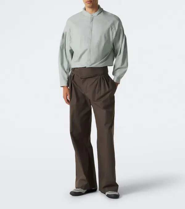 KIKO KOSTADINOV Dieze Cotton Wide-leg Pants