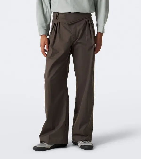 KIKO KOSTADINOV Dieze Cotton Wide-leg Pants