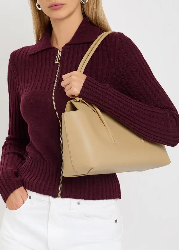 DEMELLIER The Stockholm Leather Shoulder Bag