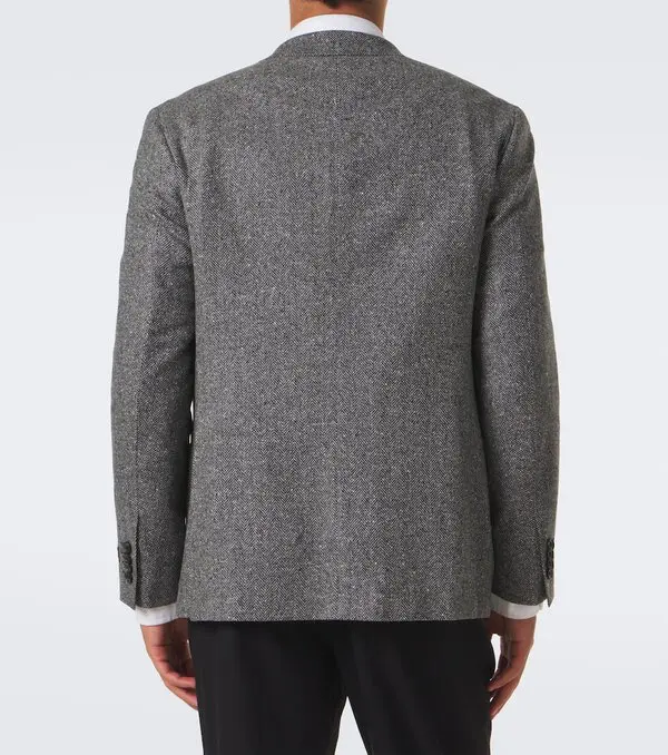 Canali Herringbone Blazer