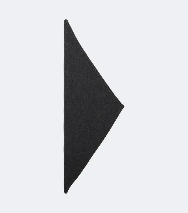 THE ROW Pyrite Cashmere Scarf - Grey