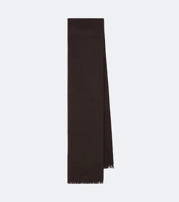 THE ROW Ingo Cashmere Scarf - Brown