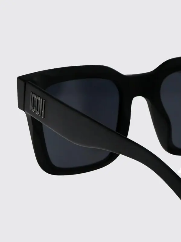 Dsquared2 Icon Rectangular Acetate Sunglasses With Applied Logo