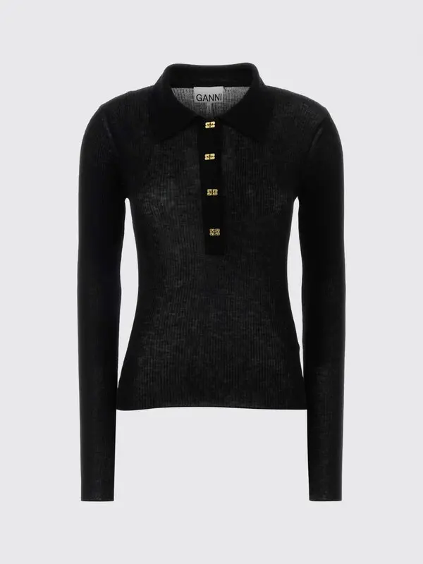 GANNI Polo Shirt