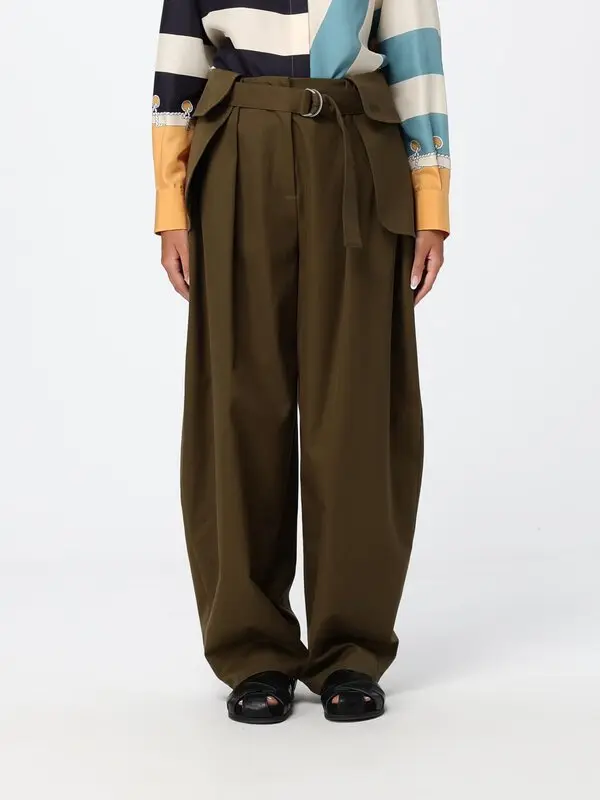 Loewe Water-repellent Wide-leg Silk-blend Cargo Trousers