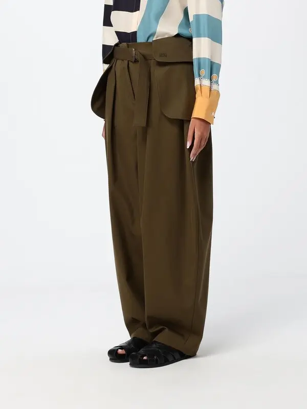 Loewe Water-repellent Wide-leg Silk-blend Cargo Trousers