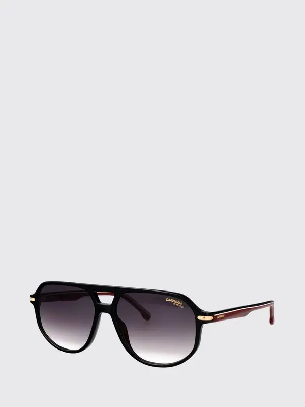Carrera Eyewear Rounded Acetate Aviator Sunglasses With Double Bridge - Black