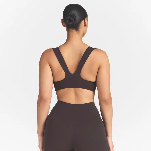 SKIMS Racerback Bra | Deep Neutral | | Nike Studio Stretch