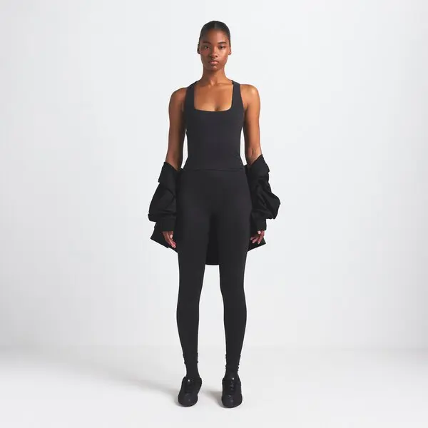SKIMS Racerback Tank Top In Vintage Seamless Fabric