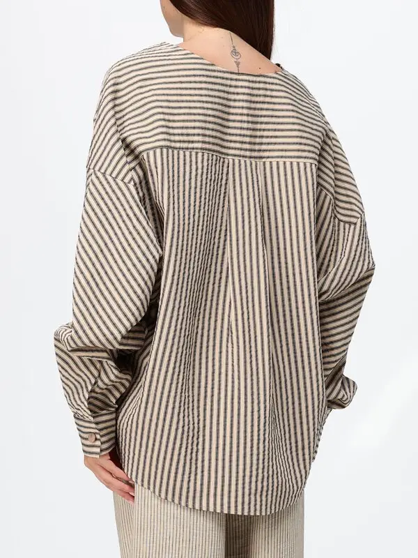 ALYSI Striped Blouse