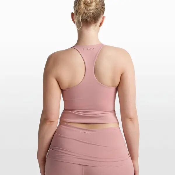 SKIMS Racerback Tank Top | Pink | Medium | Nike Matte