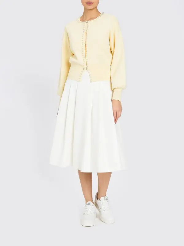 TWINSET Viscose Cardigan With Pearls