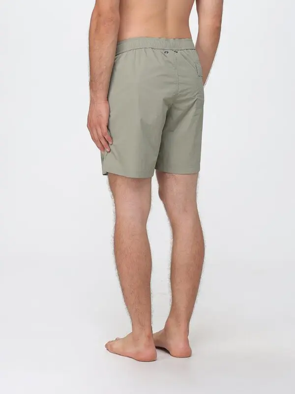 Herno Polyamide Swim Shorts With Elasticated Drawstring Waistband