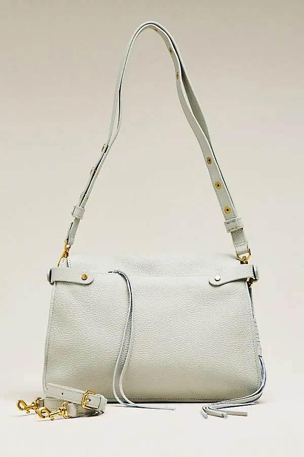 Anthropologie Large Porter Leather Bag