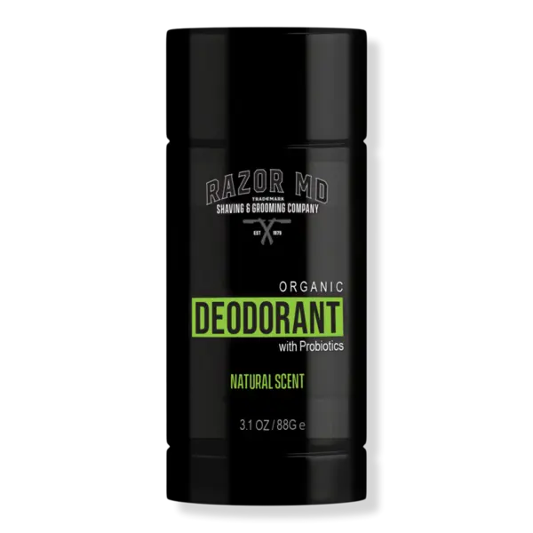 RAZOR MD Organic Deodorant With Probiotics