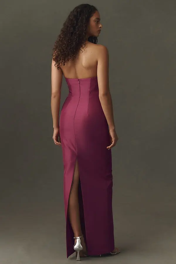 Katie May Noa Strapless Gown