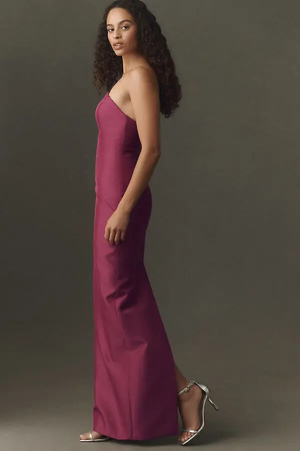Katie May Noa Strapless Gown