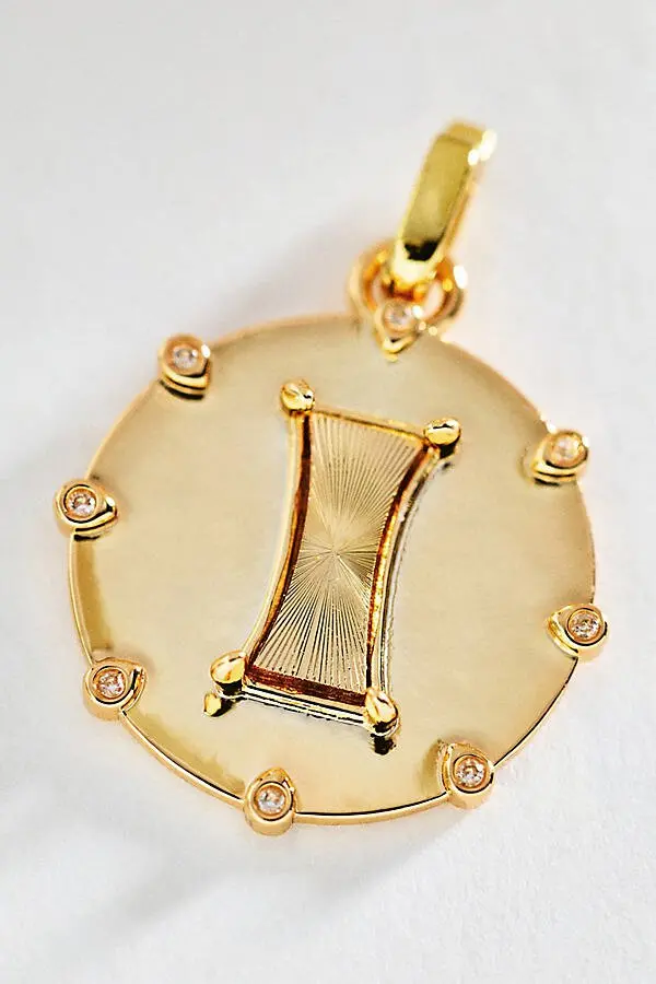 Anthropologie Initial Charm Pendant - I