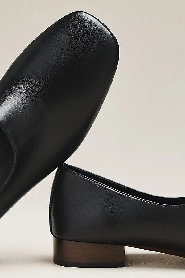 Jeffrey Campbell Leather Common Flats