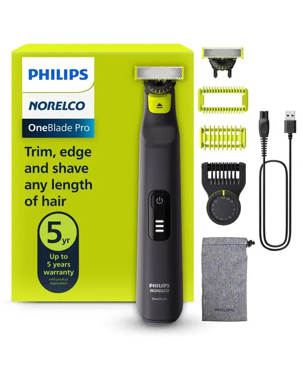 NORELCO Philips Oneblade 360 Pro Face And Body Hybrid Electric Trimmer