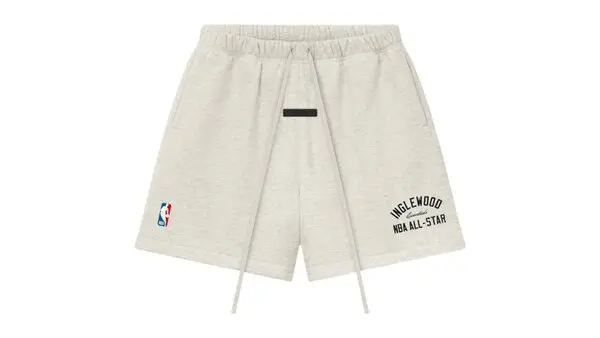 Fear Of God Inglewood Nba All-star Classic Sweatshort - Oatmeal Heather