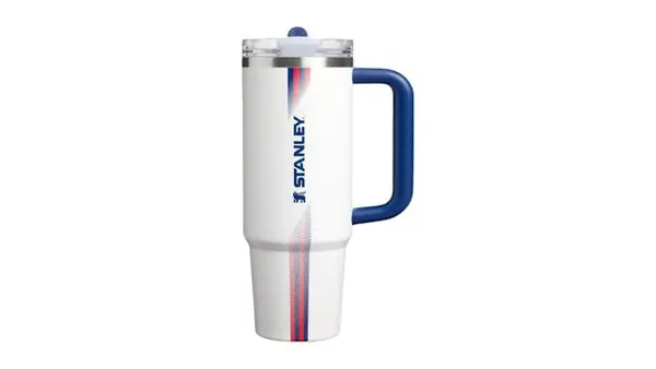 STANLEY The Country Collection Quencher Protour Flip Straw 30oz Tumbler - Team White Dark Blue