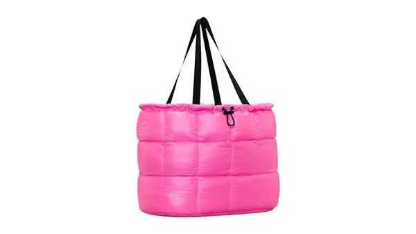 Nike Sportswear Puffle 28l Tote Bag - Pink Spell/black