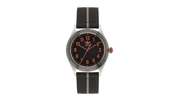 Adidas Originals Style Code Four Black Dial Watch Aosy22522