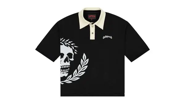 GODSPEED Victor Oversize Crest Polo Shirt