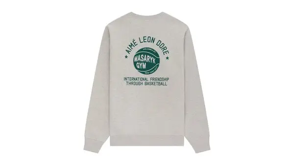 Aimé Leon Dore X New Balance Sonny Ny Iftb Crewneck Sweatshirt - Grey