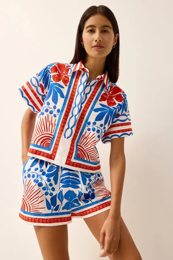 MARIE OLIVER Evelyn Top