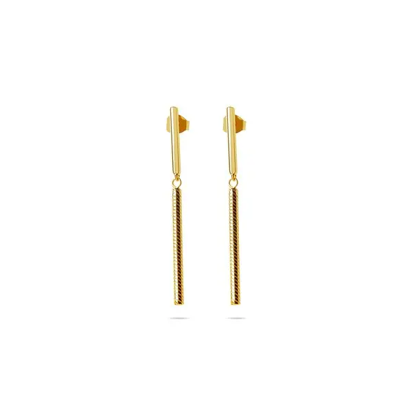 Argento Vivo Bar Drop Earring