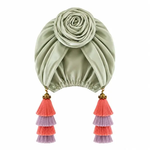 JULIA CLANCEY Edith Mint Swinglette Turban
