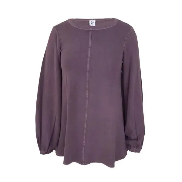 FROCK TALES Guru Flared Top With Blouson Sleeves