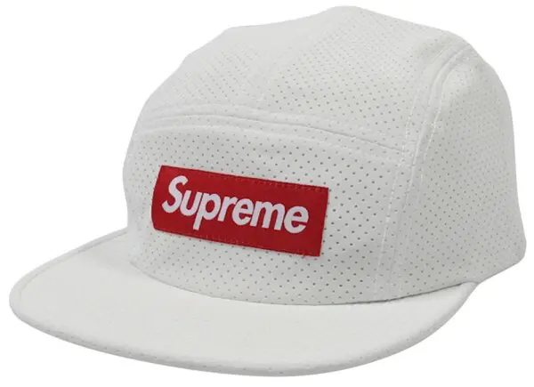 Supreme Perforated Reflective Camp Cap