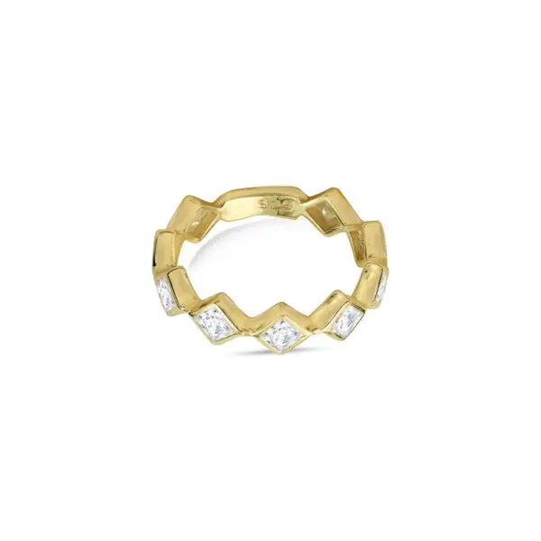 Argento Vivo The Martina Cz Ring