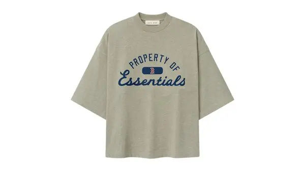 Fear Of God Red Sox Merch Tee Shirt - Multicolor
