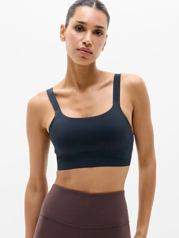 Athleta Interval Adjustable Sports Bra A-c - Eclipse