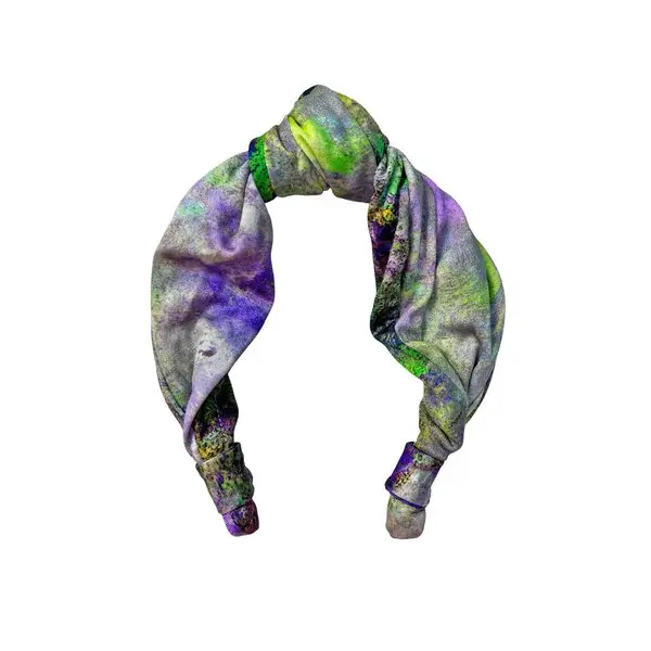 TRAMP IN DISGUISE Tammy Knotted Silk Headband