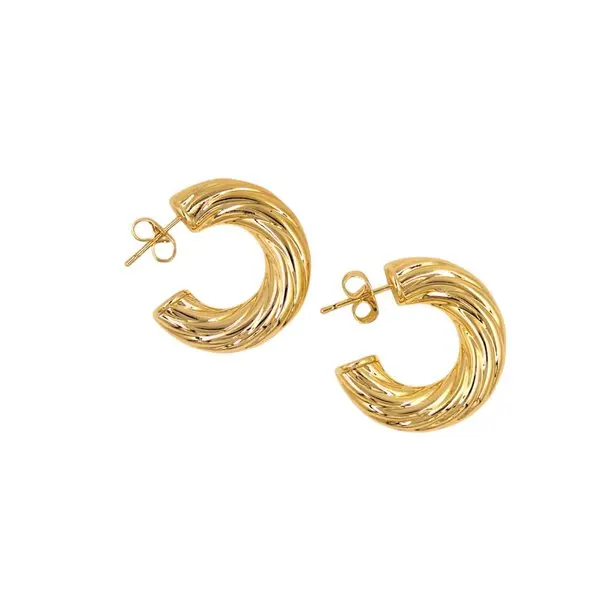 1610ISTANBUL Istanbulite Vintage Hoop Earrings