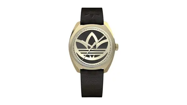 Adidas Originals Fashion Edition One Black Dial Watch Aofh22512 - Leather