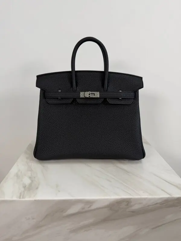 Hermès Birkin Togo Palladium Hardware - Black