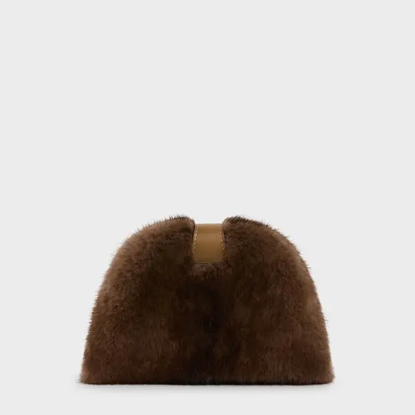 GIUSEPPE ZANOTTI Ophelia Furry Bag