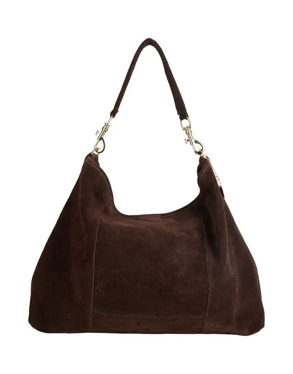 LAURA DI MAGGIO Suede Handbag