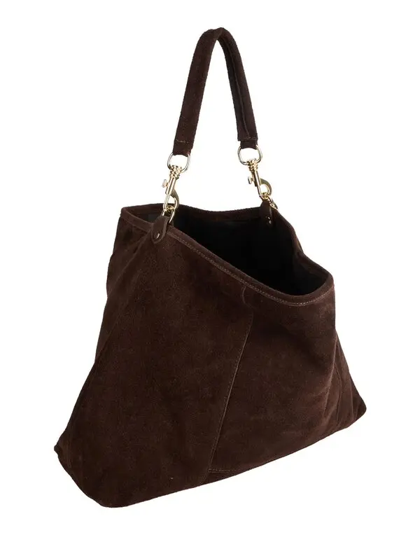 LAURA DI MAGGIO Suede Handbag