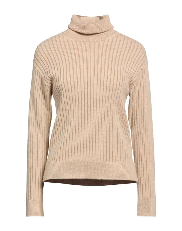 Eleventy Turtleneck Camel Size Wool, Cashmere
