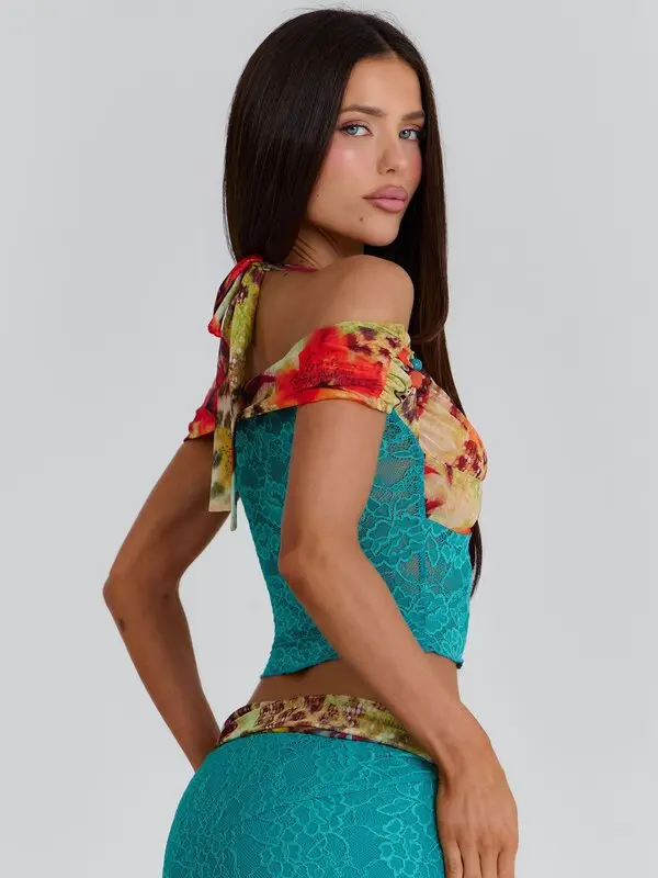 OUTCAST Pippin Top In Tigerlily