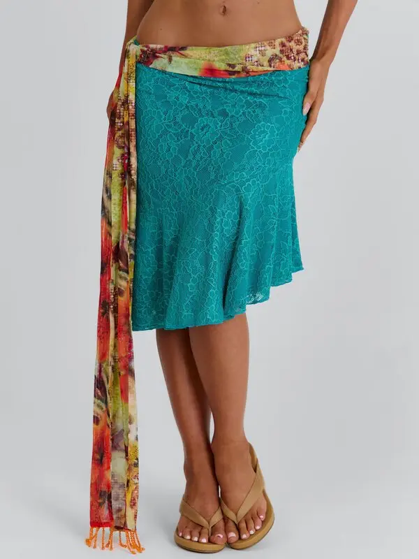 OUTCAST Pippin Midi Skirt Tigerlily