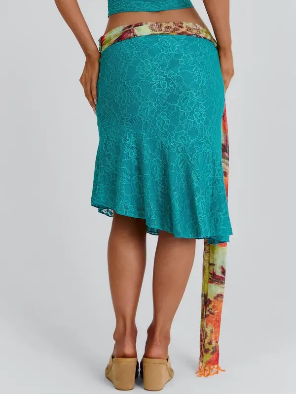 OUTCAST Pippin Midi Skirt Tigerlily